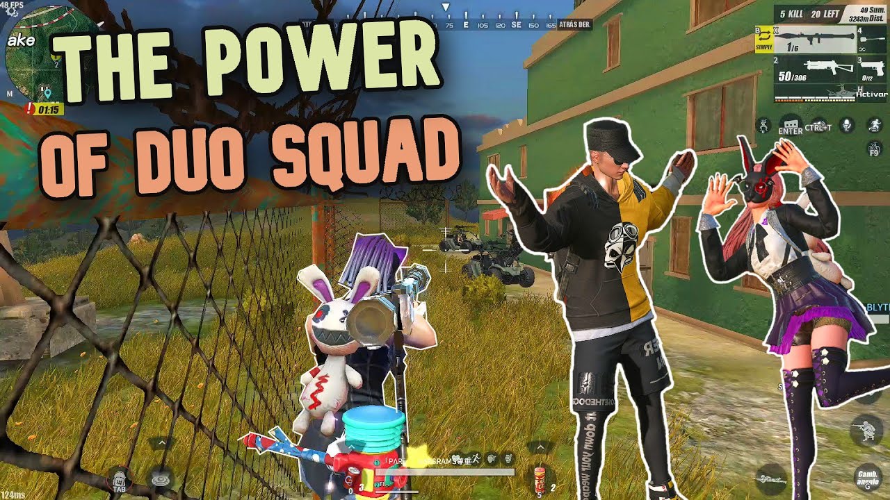 ROS HIGHLIGHTS | THE POWER OF DUO SQUAD | DUO VS SQUAD - YouTube