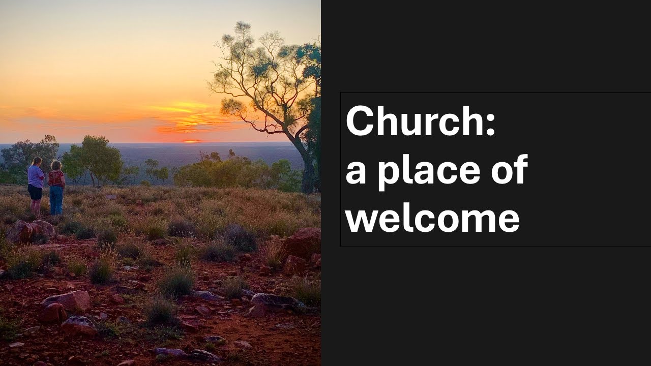 Church: A place of welcome - Christine McPherson - YouTube