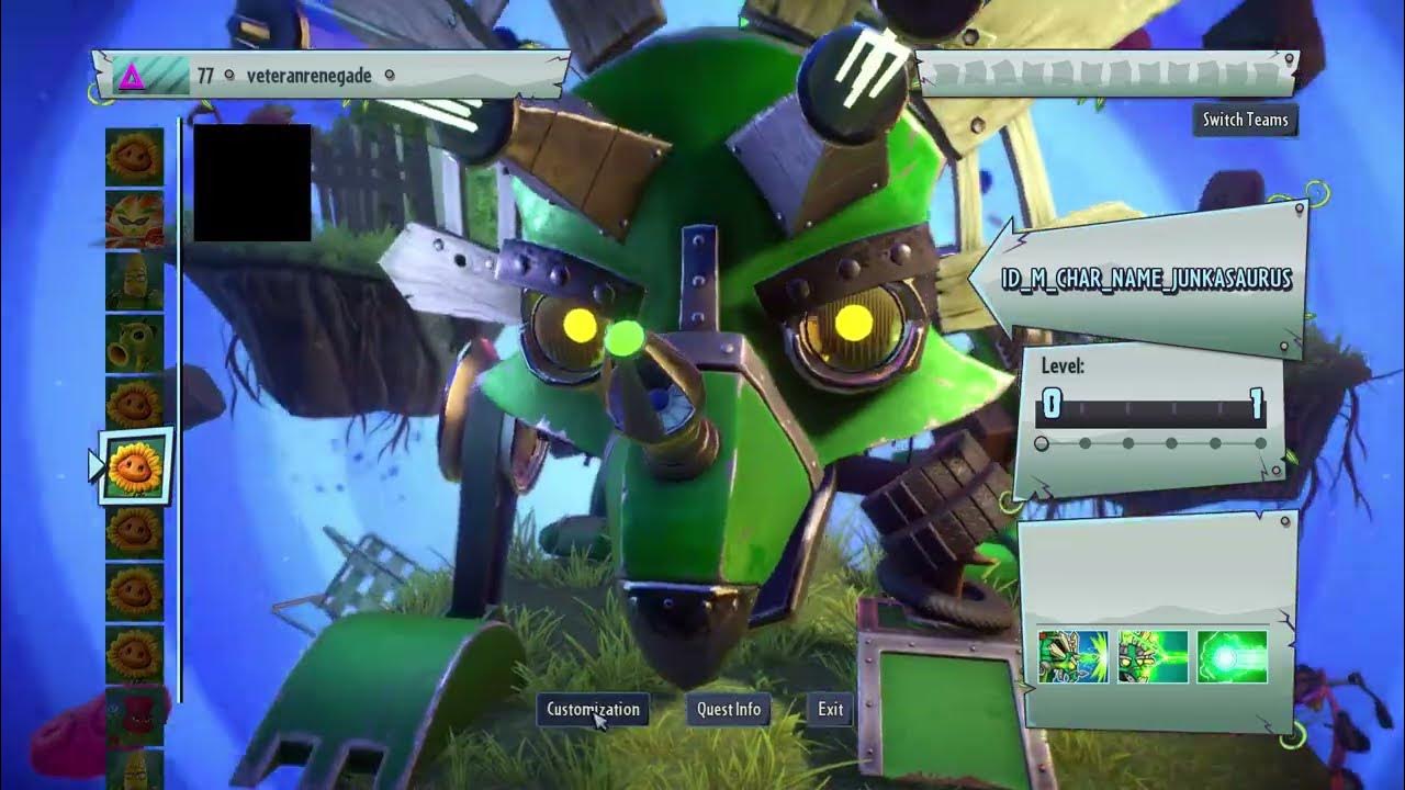 Plants vs Zombies Garden Warfare 2 Our Junkasaurus - Boss Mod Gameplay - PvZ GW2 Mod - YouTube
