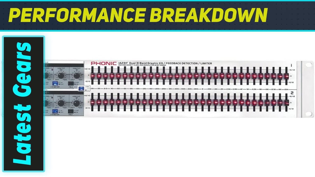 `Phonic IA231F: The Ultimate Digital EQ for Flawless Sound - YouTube