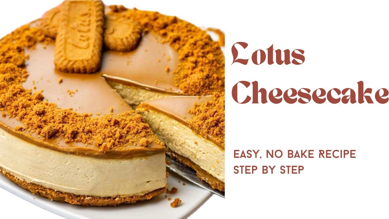 Boone Bake Lotus Cheese Cake : Lotus Biscoff Cheesecake-A No Bake ...