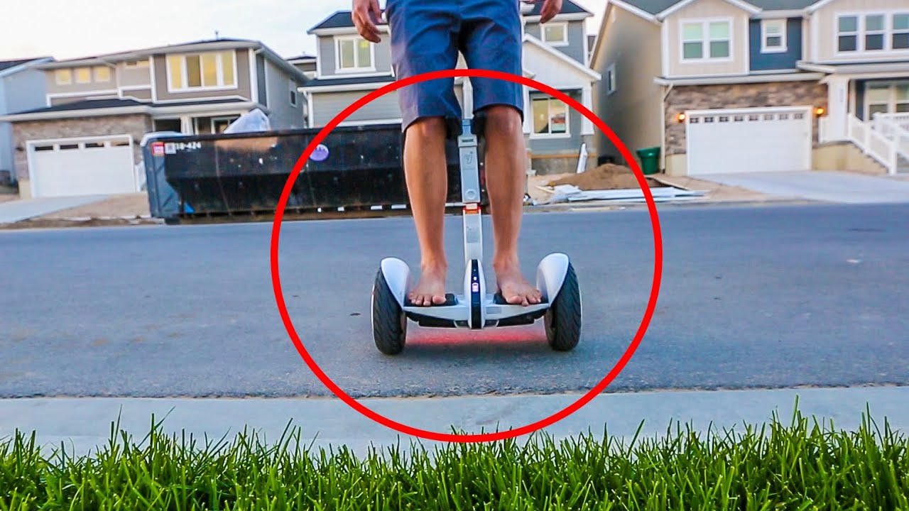 NEW Hoverboard Segway! No Hands Needed! - YouTube