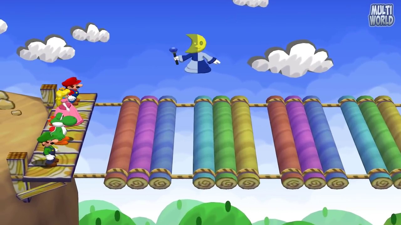 Mario Party 6 - Minigames - Battle Bridge - Mount Duel Мини Игры😀 - YouTube