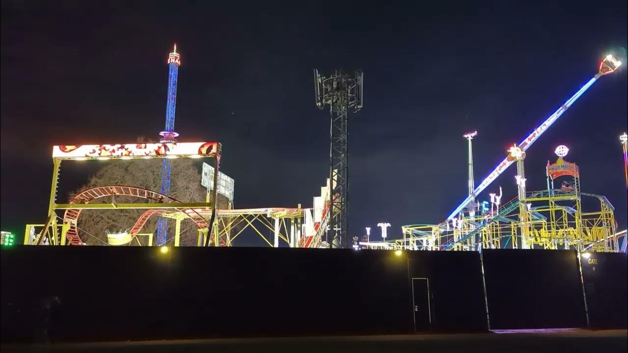 Hyde Park Winter Wonderland Perimeter Fence General View 2023 (3) - YouTube