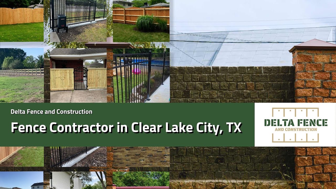 Fence Contractor in Clear Lake City, TX | Delta Fence and Construction ...