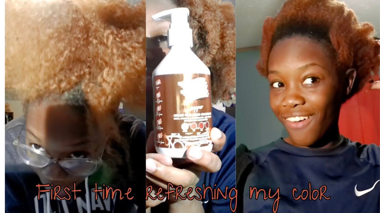 First time Refreshing My Color! Using Color Lux - YouTube