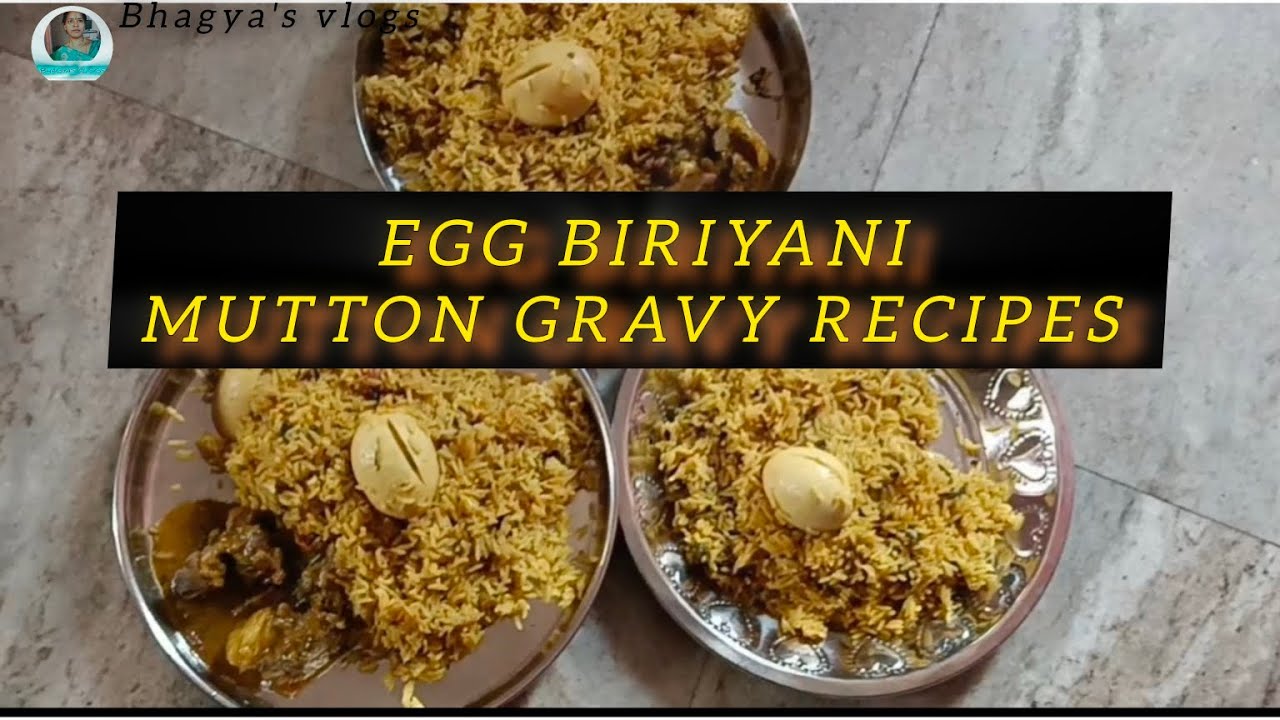 Sunday samayal | egg biryani | mutton gravy recipe in tamil|🫶🏻🫕 - YouTube
