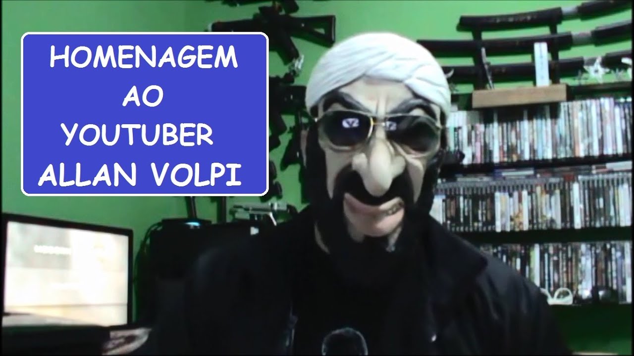 Homenagem ao Youtuber Allan Volpi - YouTube