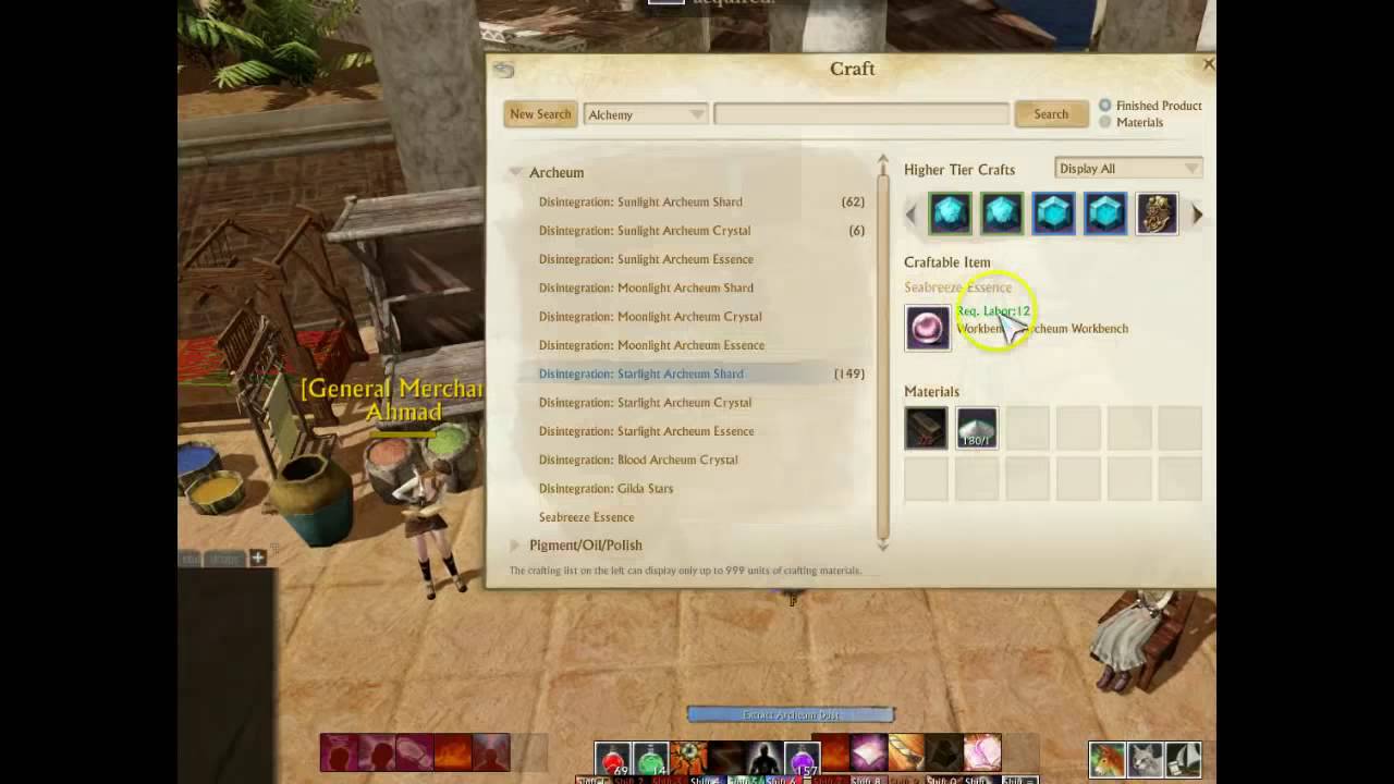 Fastest best ways to build alchemy proficiency ARCHEAGE - YouTube