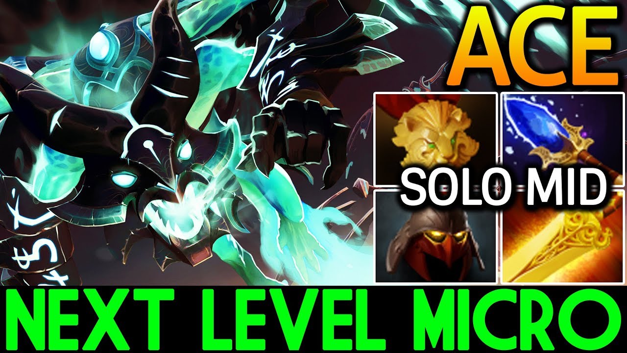 ACE Dota 2 [Visage] Solo Mid ft Puppey | Next Level Micro! - YouTube