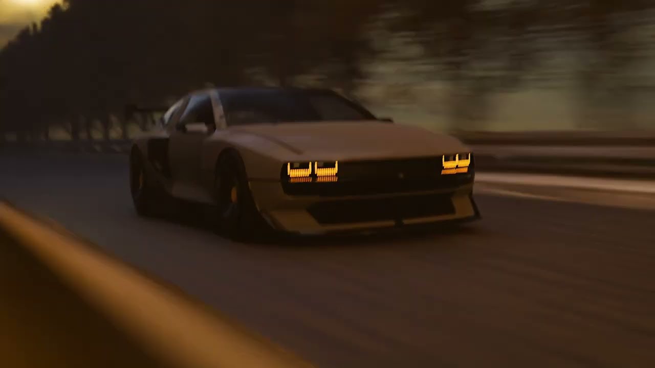 Blender 3D realistic car animation hyundai 74 - YouTube