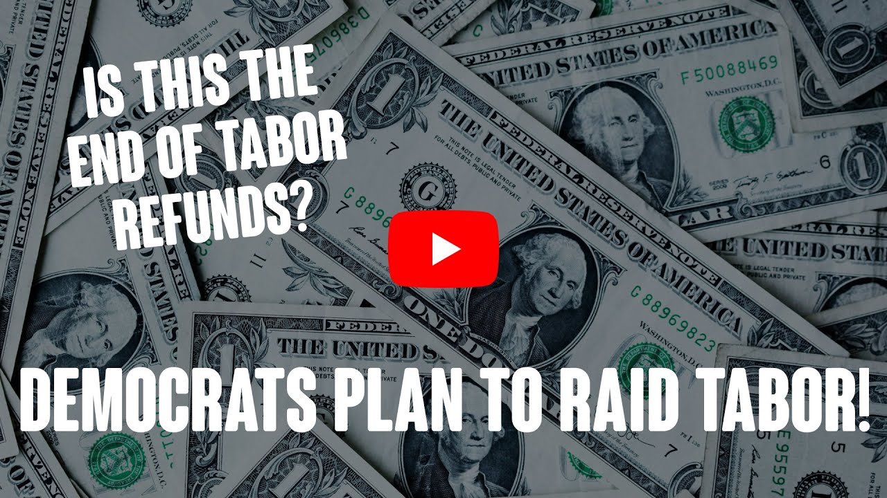 Democrats Plan to Raid TABOR (again!) - YouTube