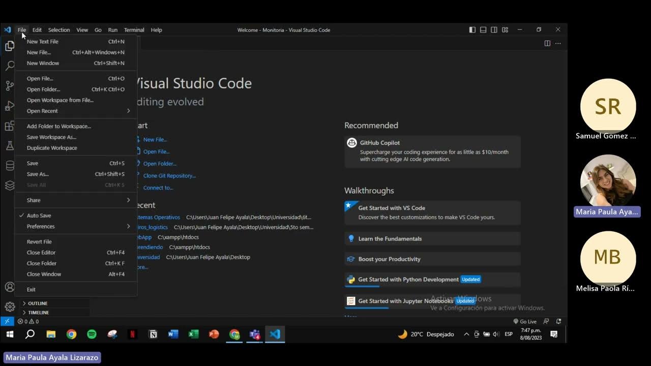 Taller 2: Instalación y comandos básicos de Python - YouTube
