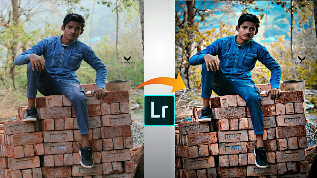 Lightroom Amazing Yellow And Blue Photo Editing Tutorial In B.S Editing ...
