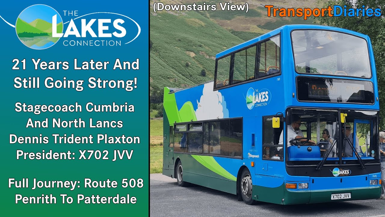 Completely Amazing! Stagecoach Cumbria and North Lancs Dennis Trident ...