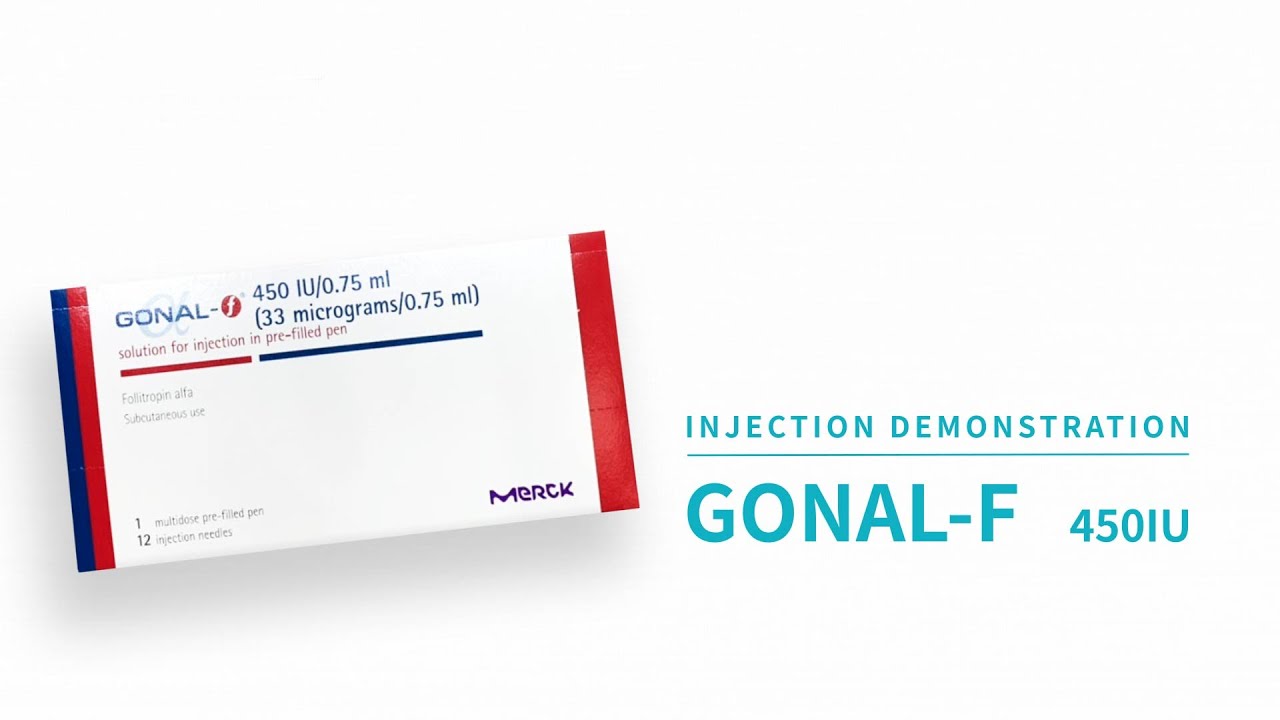 【Injection Demonstration】Gonal-F 450 IU - YouTube