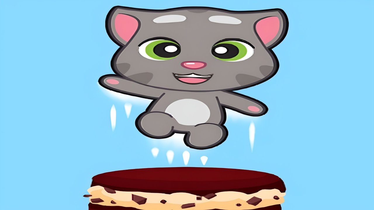 Talking Tom Cake Jump Gameplay Android ios - YouTube