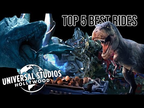 Top 5 BEST Rides at Universal Studios Hollywood - YouTube