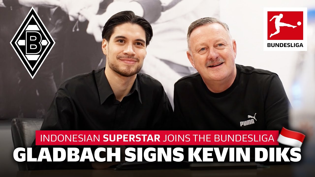 Indonesian Superstar joins the Bundesliga! 🇮🇩🔥 Kevin Diks signs for ...