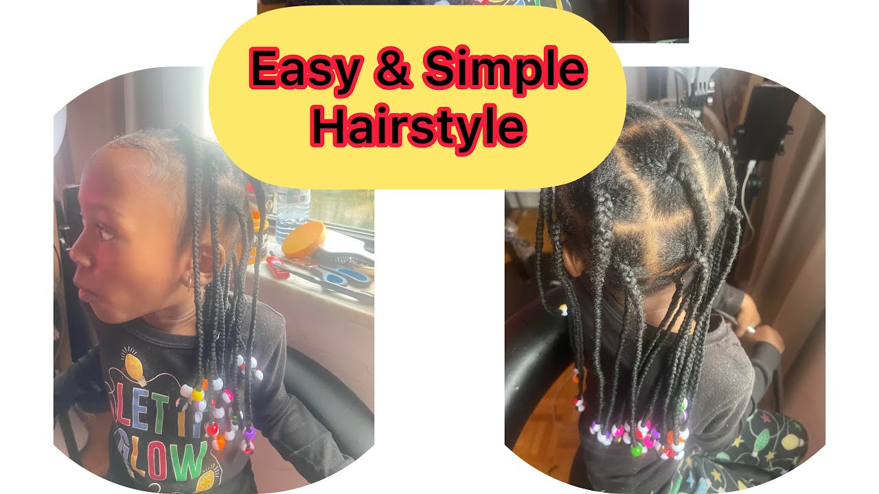 HOW TO: Easy & Simple hairstyle for kids - YouTube