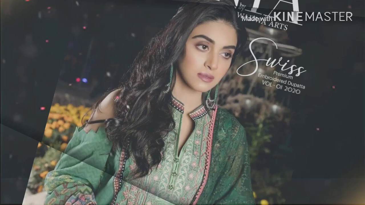 PAKISTANI DESIGNER WANIA BY WADWA ARTS SWISS PREMIUM EMBROIDERED ...