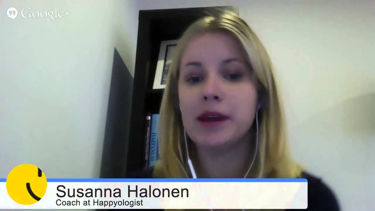 Home School Hangout: 15 minutes with the Happyologist Susanna Halonen ...