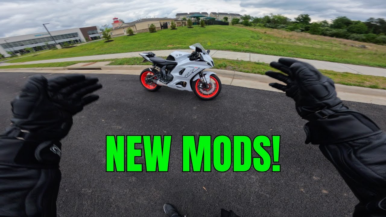 NEW MODS! MY YAMAHA R7 BUILD IS NOW COMPLETE! - YouTube