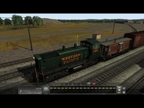 Train Simulator Classic - [EMD SW1500] - N.S1041 SW1500 WP - Feather River Canyon-Oroville - 4K ...