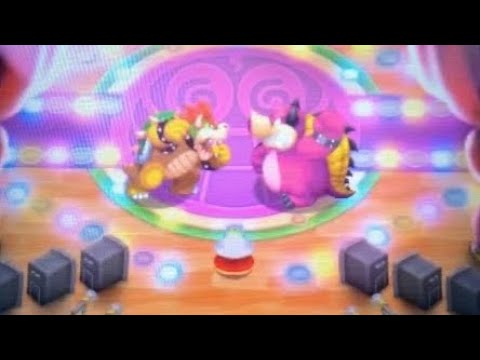 Mario & Luigi Bowser’s Inside Story 3DS - Midbus 2nd Boss Fight (+ No ...