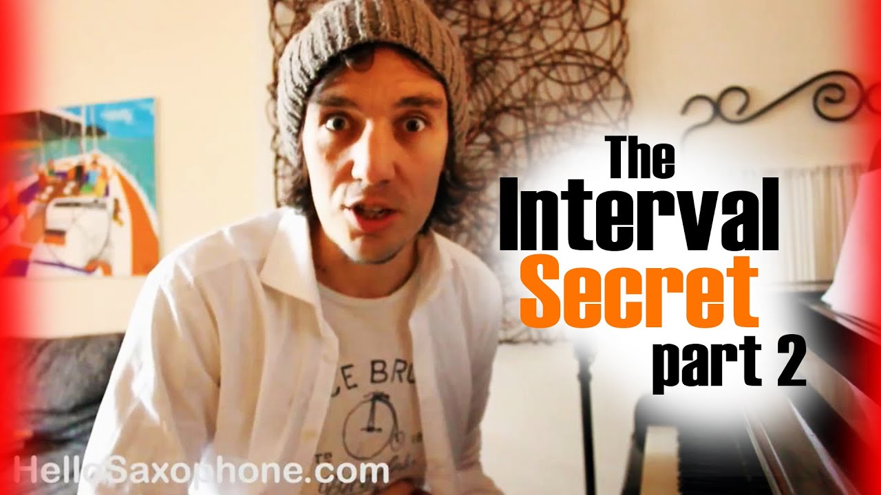 Learning and recognising intervals on the saxophone Part 2 - YouTube