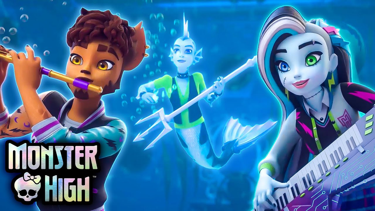 Becoming the Band Leader: Kraken Showdown! | Monster High - YouTube