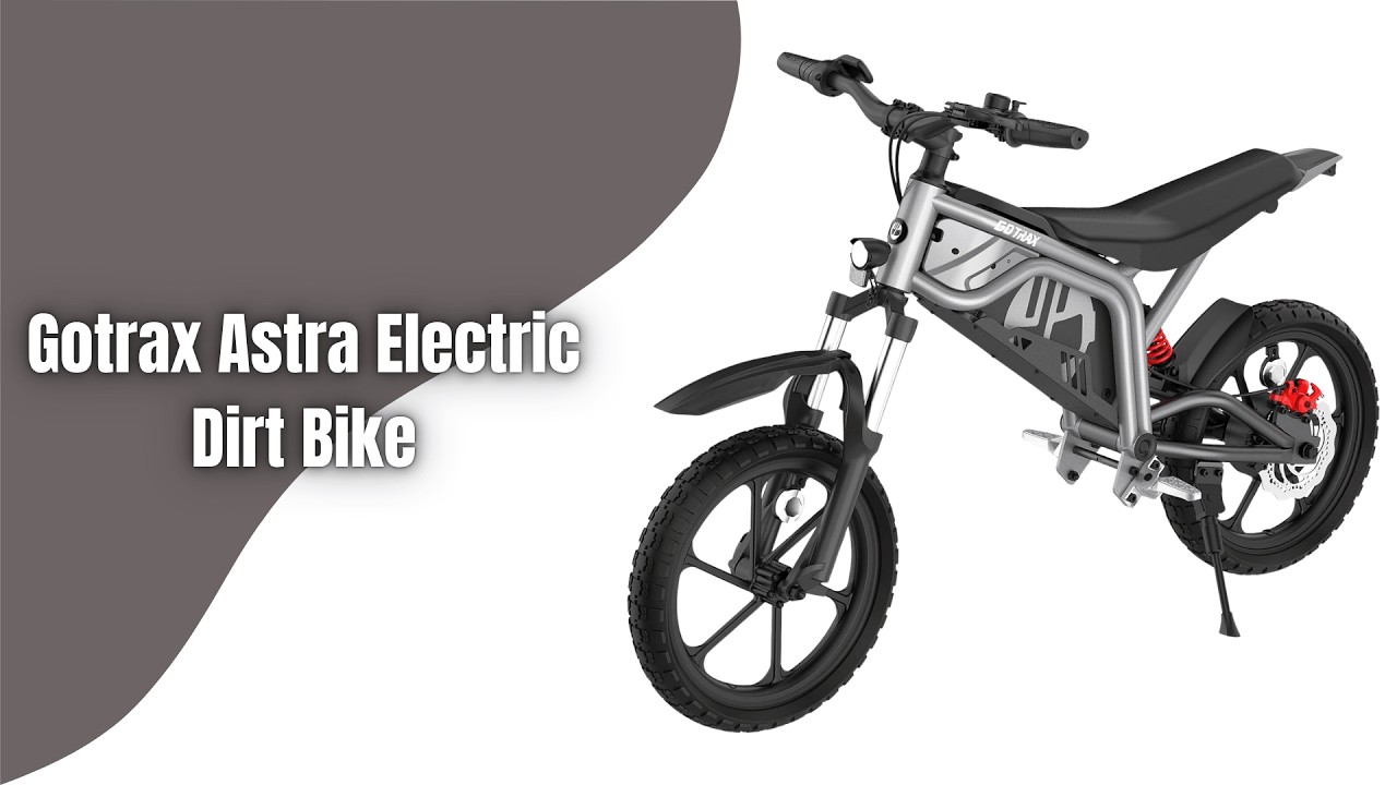 Gotrax Astra Electric Dirt Bike Review | Fun 300W Ride for Young Riders ...