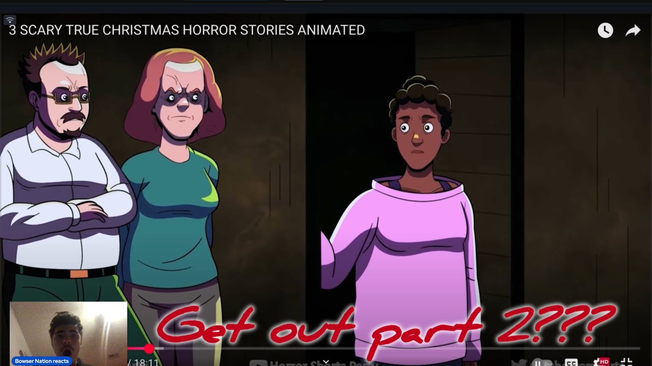 Reacting to 3 SCARY TRUE CHRISTMAS HORROR STORIES ANIMATED by Horror ...