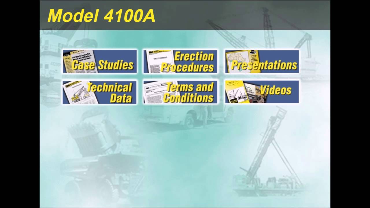 Pala P&H 4100A - YouTube