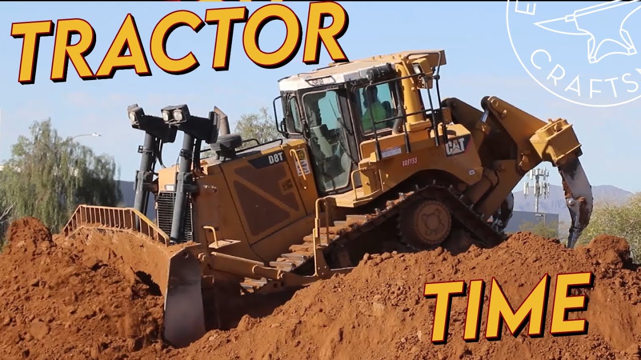 Heavy Equipment Breaking Ground - YouTube
