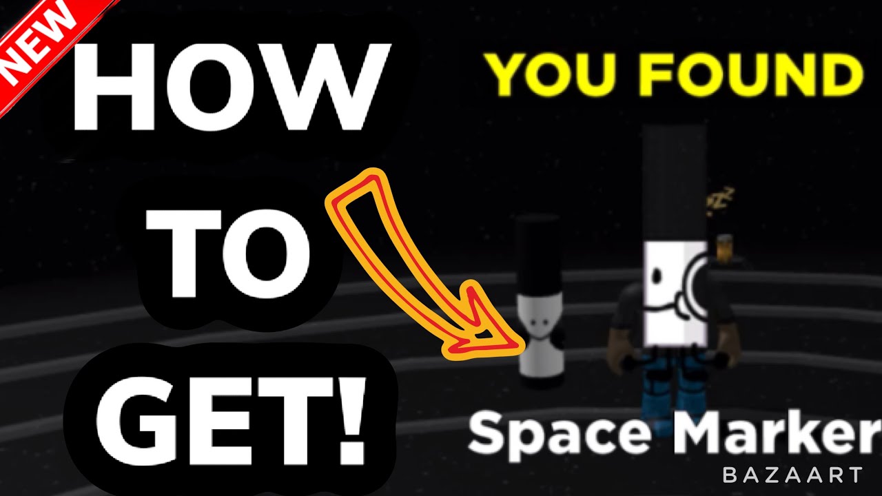 How to get the SPACE MARKER* In ROBLOX Find The Markers! * SPACE MARKER ...