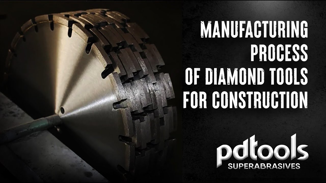 Manufacturing Process of Diamond Tools for Construction - YouTube
