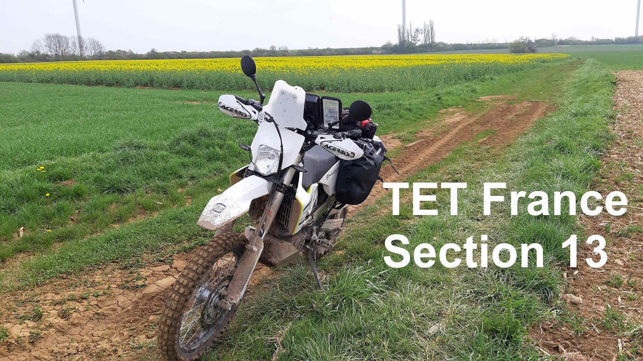 TET France Section 13 - A small Trans Euro Trail adventure - YouTube