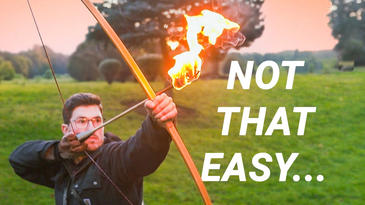 How Hollywood makes Flaming Arrows - YouTube