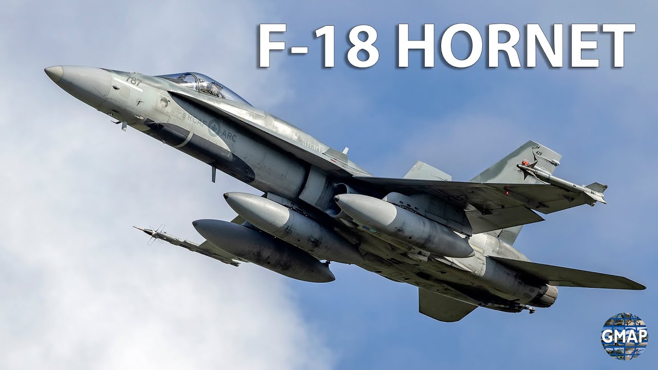 USMC F-18 Hornet arrival #usmc #military #fighterjet - YouTube