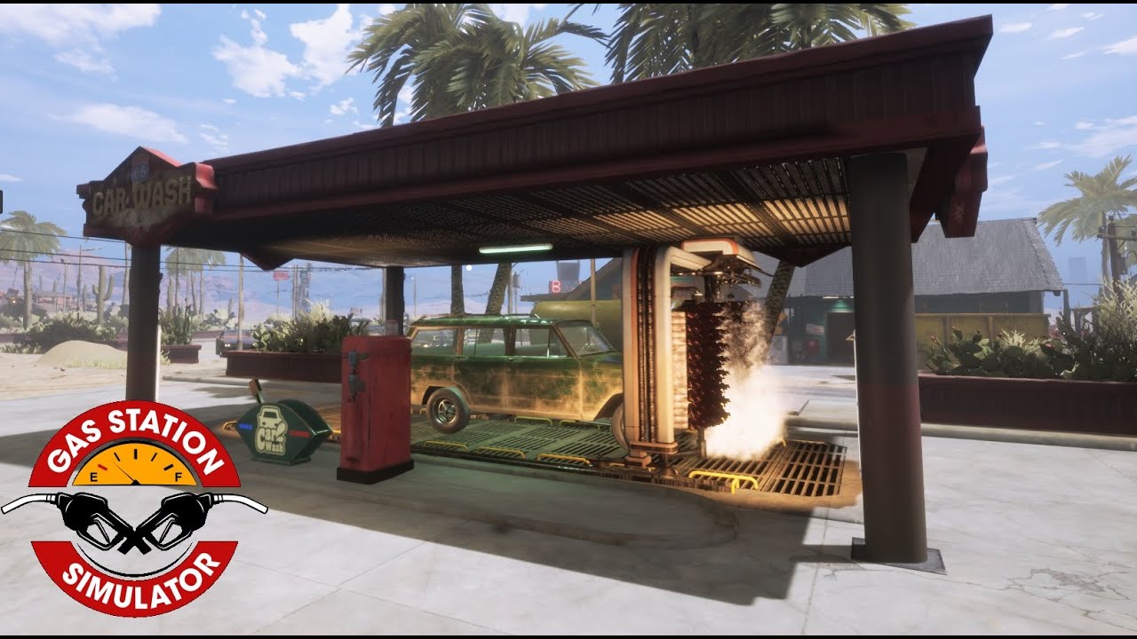 Making Our Carwash Automatic ~ Gas Station Simulator - YouTube