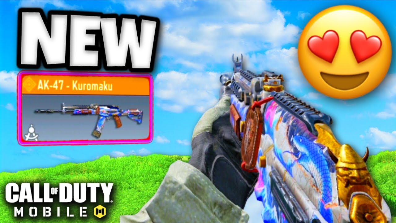 *NEW* LEGENDARY AK47 - KUROMAKU 😍😍| COD MOBILE | SOLO VS SQUADS - YouTube