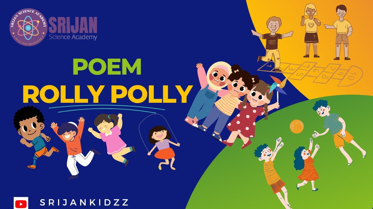 rolly polly // kids poem // kindergarten // bachho ki khushi poem mey ...