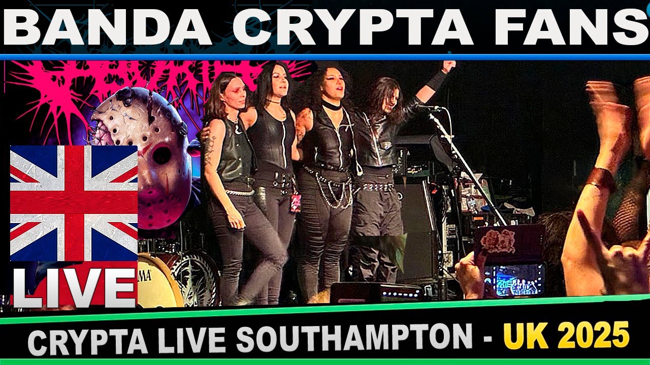 CRYPTA LIVE SOUTHAMPTON INGLATERRA 2025 - YouTube