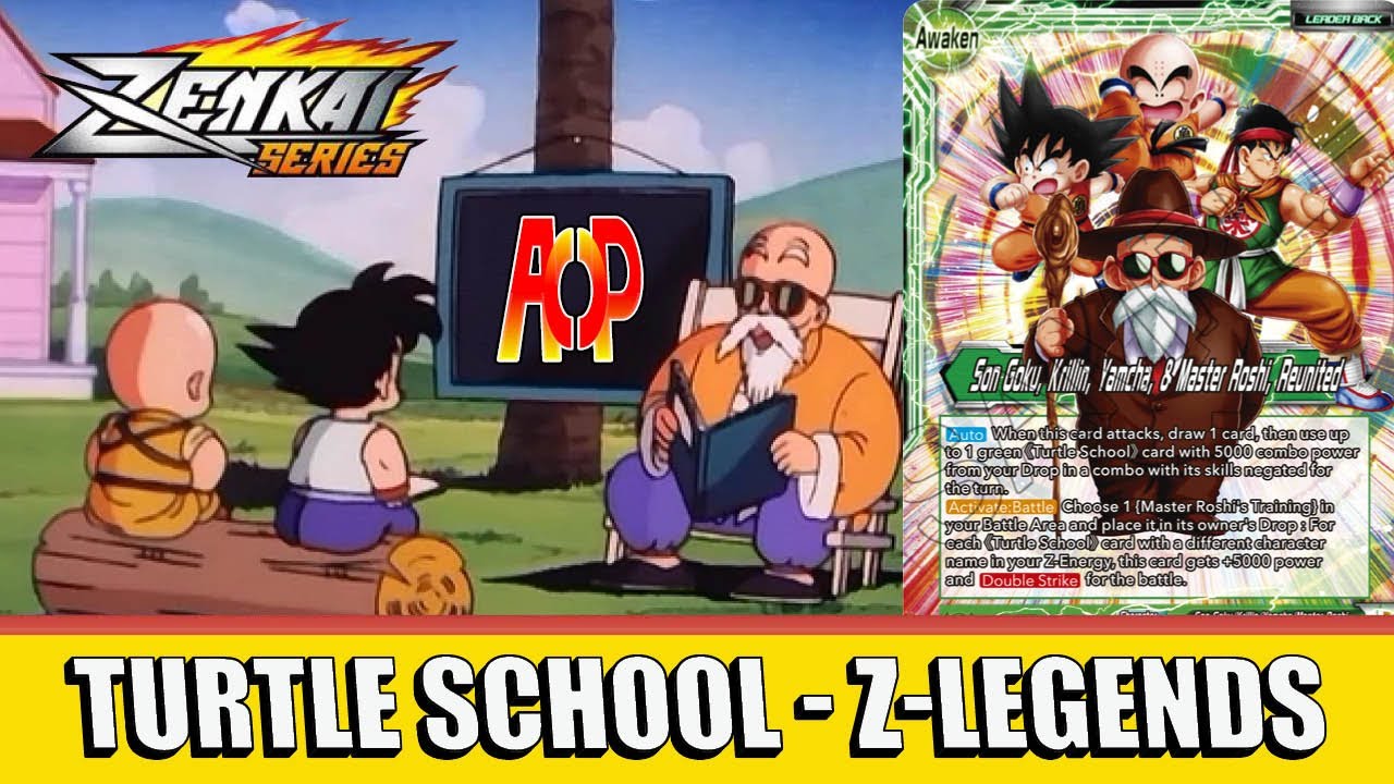 Turtle School Zenkai Z-Legends | Dragon Ball Super TCG | LTAS - YouTube