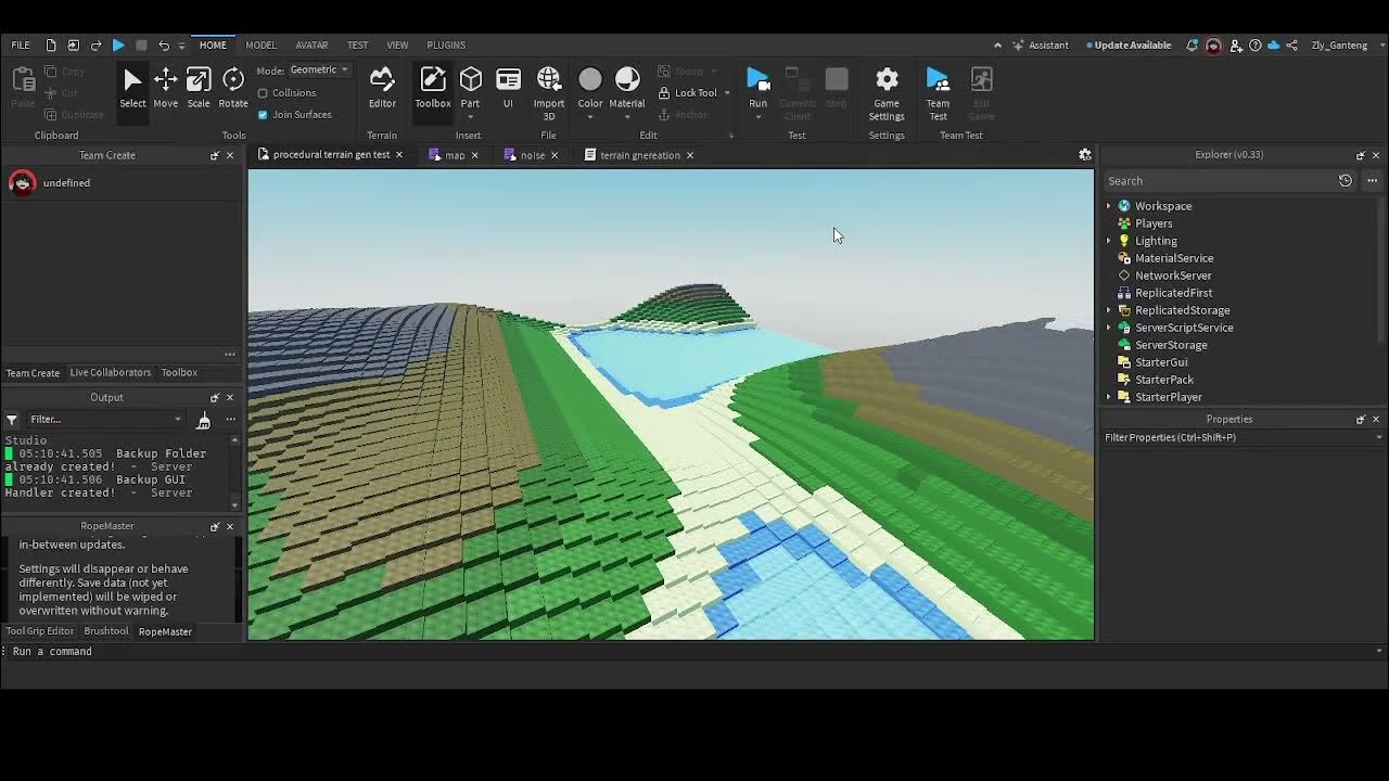 Procedural Terrain Generation [ROBLOX STUDIO] - YouTube