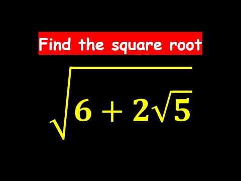 Square root of a surd | How to find the square root of a surd - YouTube