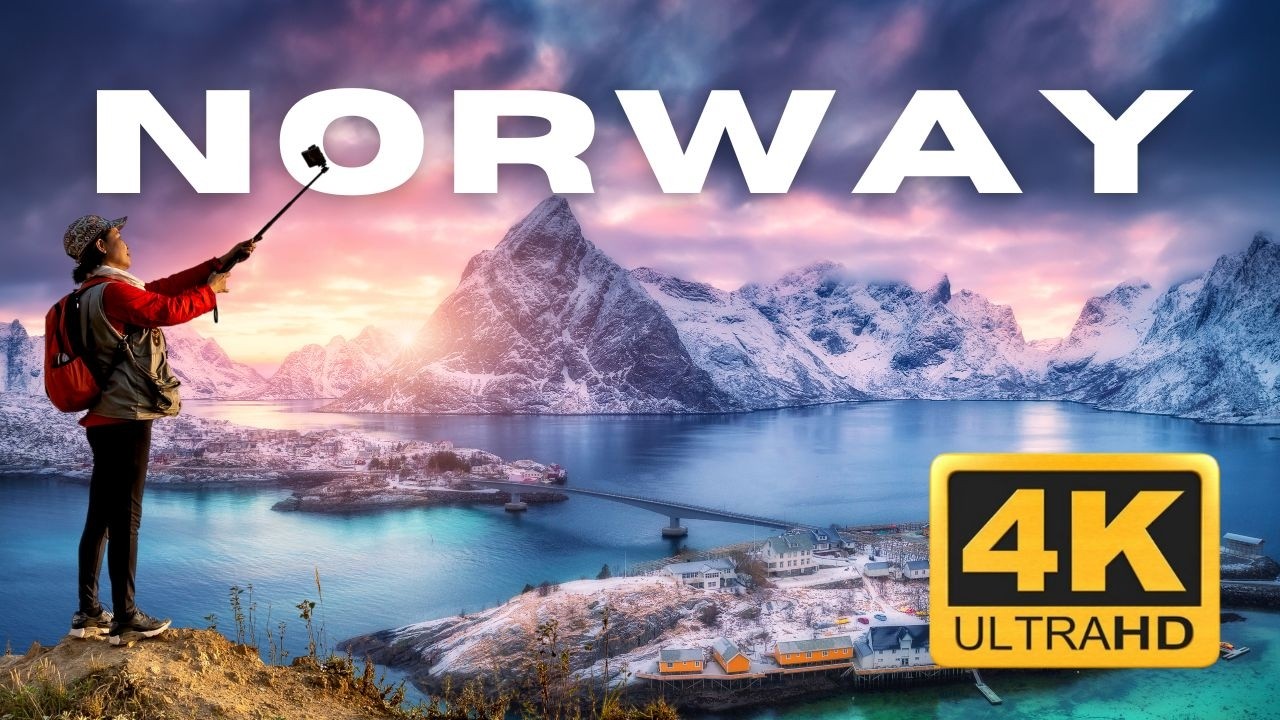 Norway 4K: Relaxing Scenic Views | Soothing Music & Nature Sounds - YouTube