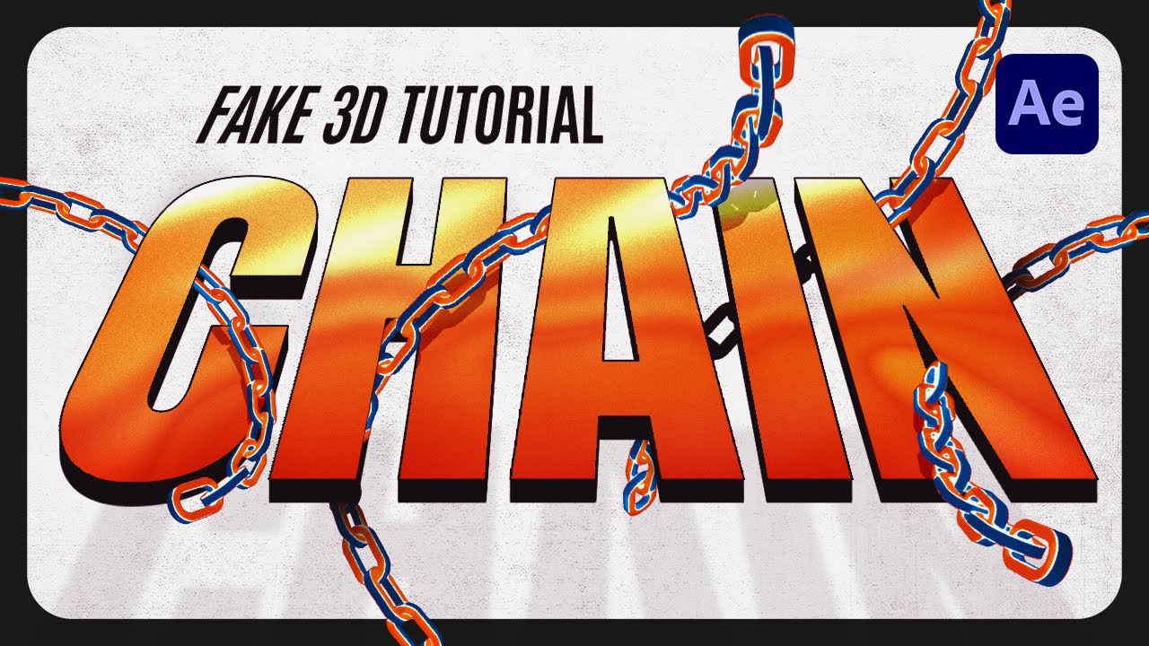 Creating a Stunning Chain with FAKE 3D! - YouTube