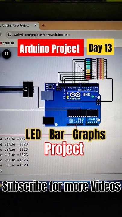 LED Bar Graphs Project // Arduino Project Day 13 #ledbargraphs#arduinoproject#arduinouno# # ...